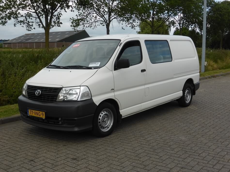 TOYOTA HI-ACE 2.5 D4D LONG - Kleyn Vans