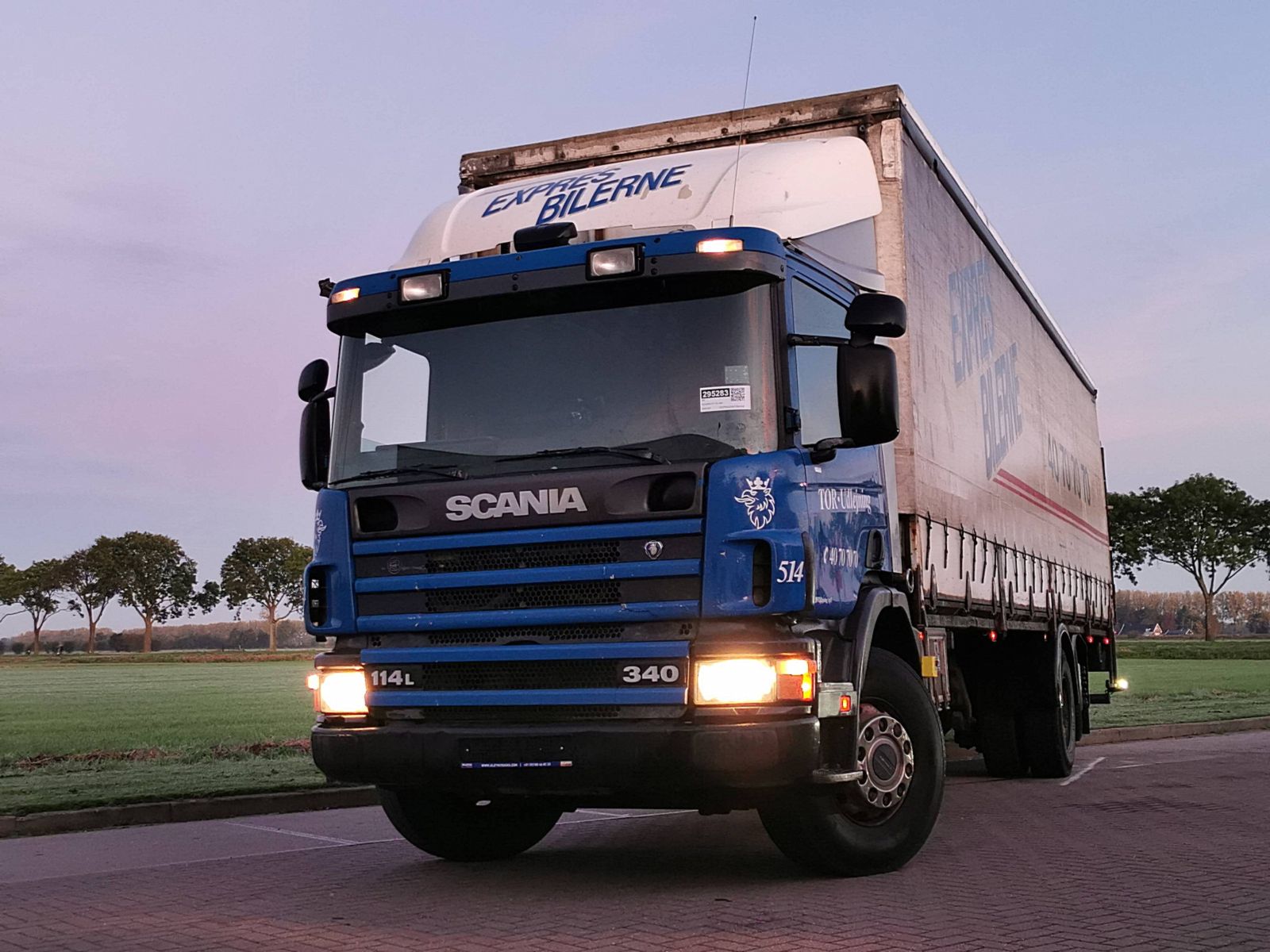 SCANIA P114.340 - Kleyn Vans