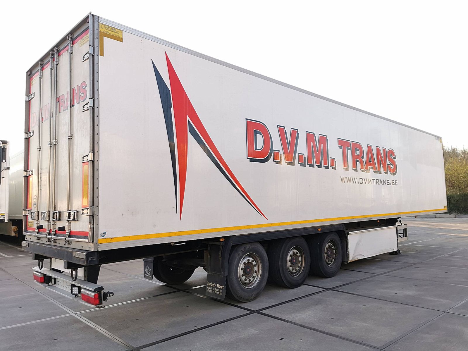 TURBOS HOET SAF AXLES PALLETBOX - Kleyn Vans